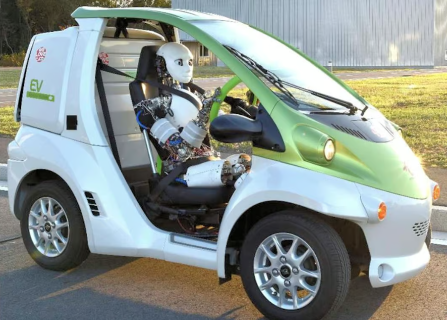 Tokyo Scientists Unveil Musashi, a Robot Driver for Conventional Cars