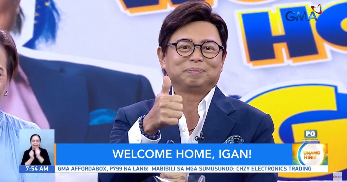 Arnold Clavio Returns to 'Unang Hirit' After Hemorrhagic Stroke