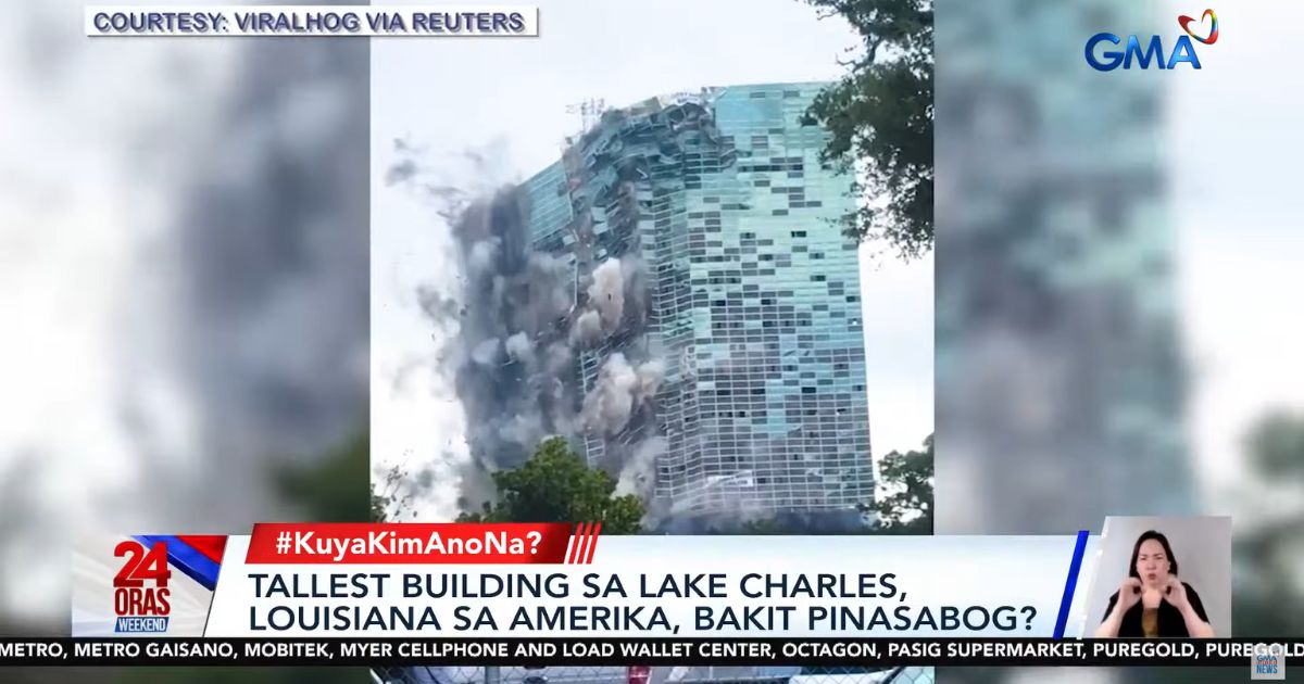 Kuya Kim Explains Implosion Method Used to Demolish Old Buildings