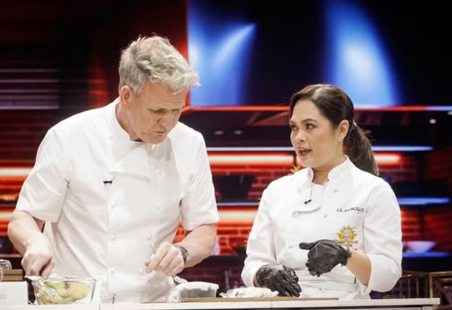 Judy Ann Santos Joins Gordon Ramsay in Thrilling Cooking Demo in Manila